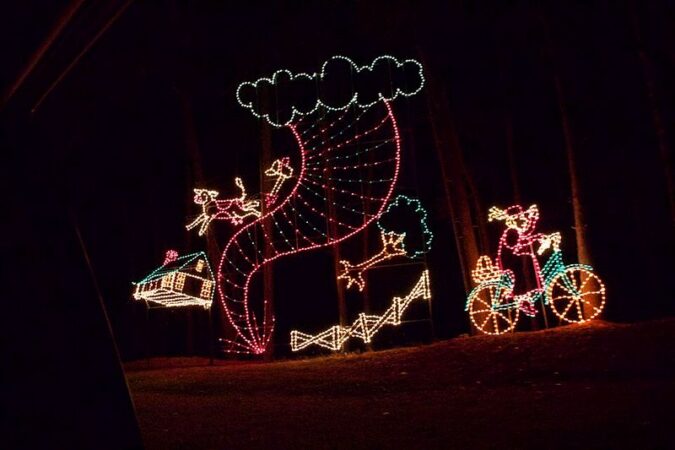 Coolray Field Christmas Lights